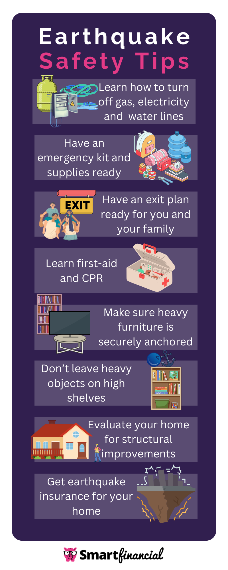 How To Prepare for an Earthquake | SmartFinancial