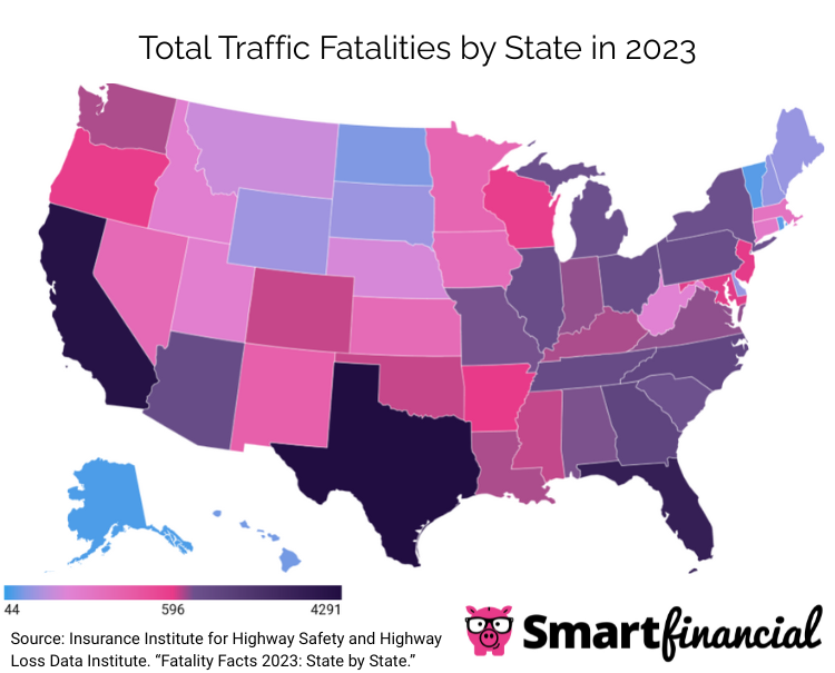 What State Has the Most Car Accidents? State Rankings and Insurance ...