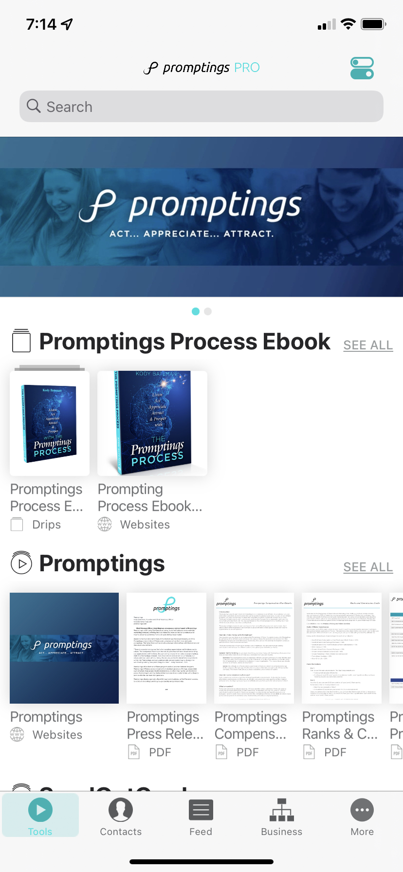 Welcome - promptings PRO