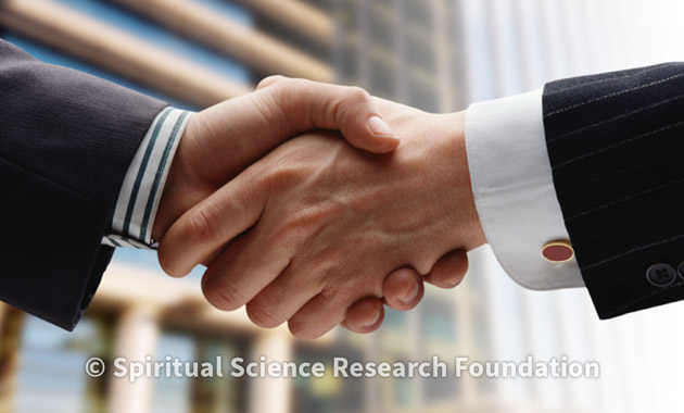 How should we Greet? - Spiritual Science Research Foundation