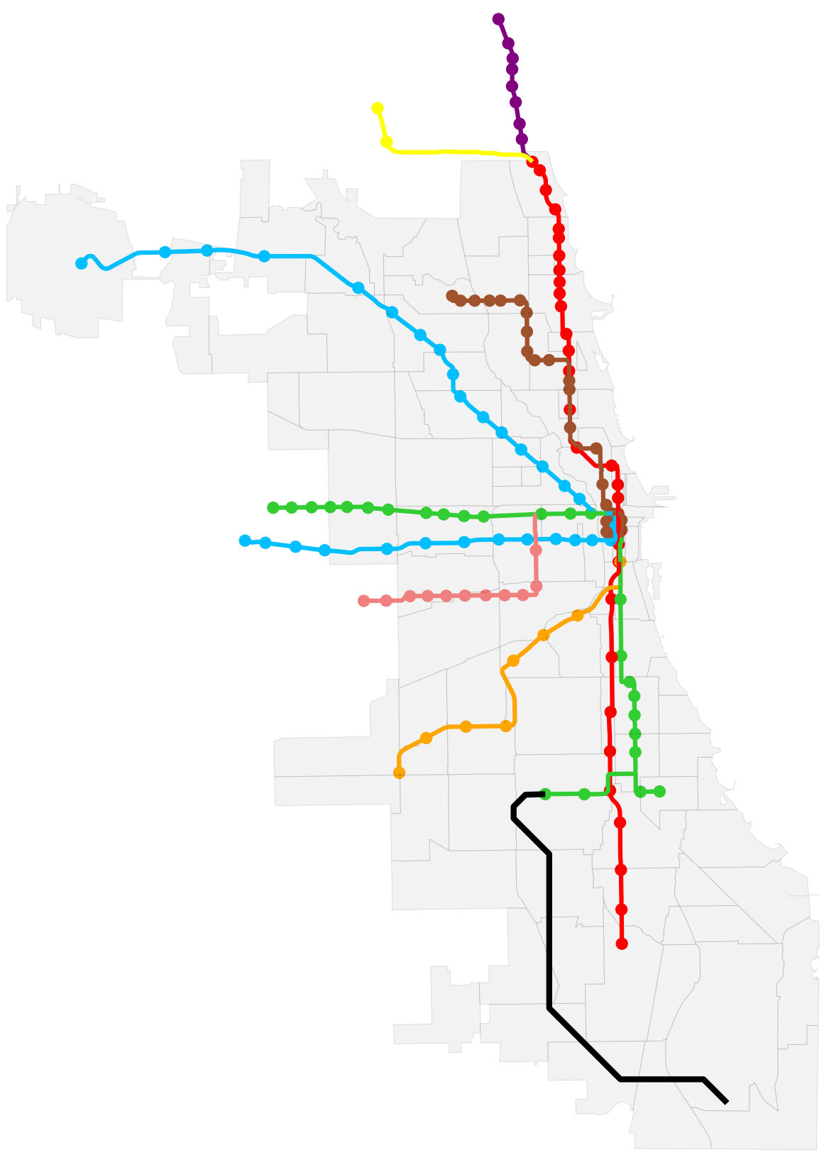Expanding the Chicago L optimally with data science