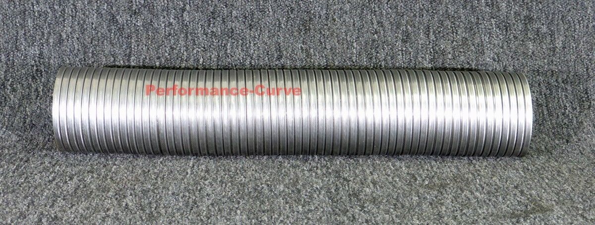 4" x 24" 409 SS Flex Pipe Tubing - Custom Diesel Exhaust - Grand Rock ...