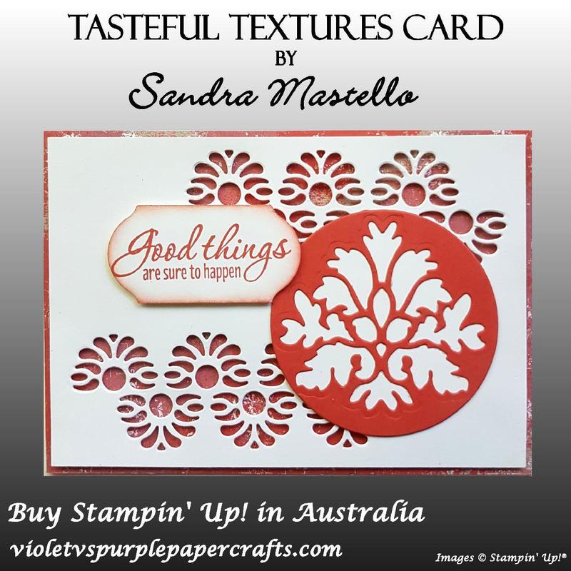 Tasteful Textures Card | TheseAreMyStamps