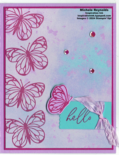 Beautiful Butterflies Hello Line | TheseAreMyStamps