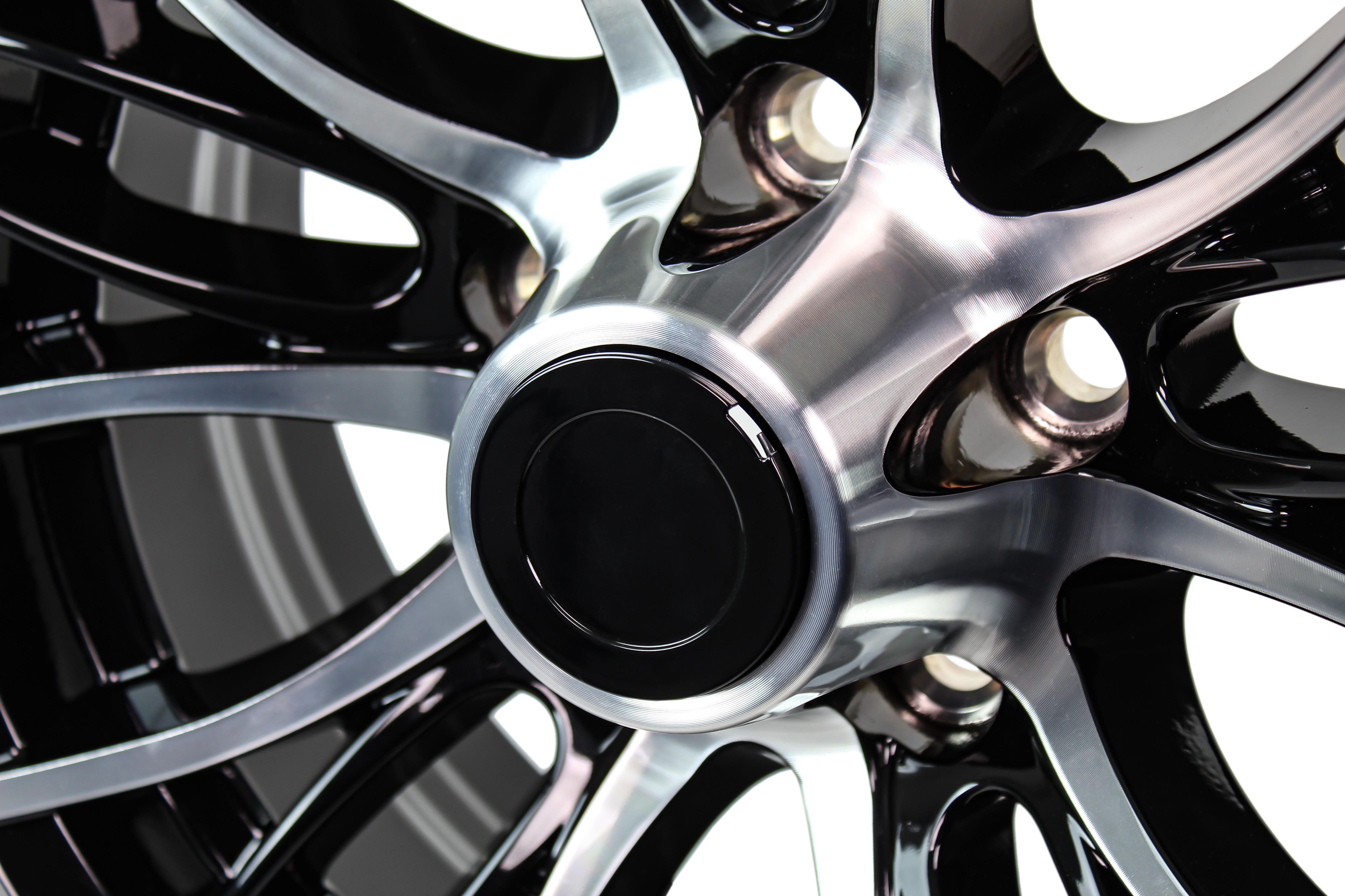 Black Hub Nose Plug for Evolution Aluminum Wheels | Trailer. Set. Go!