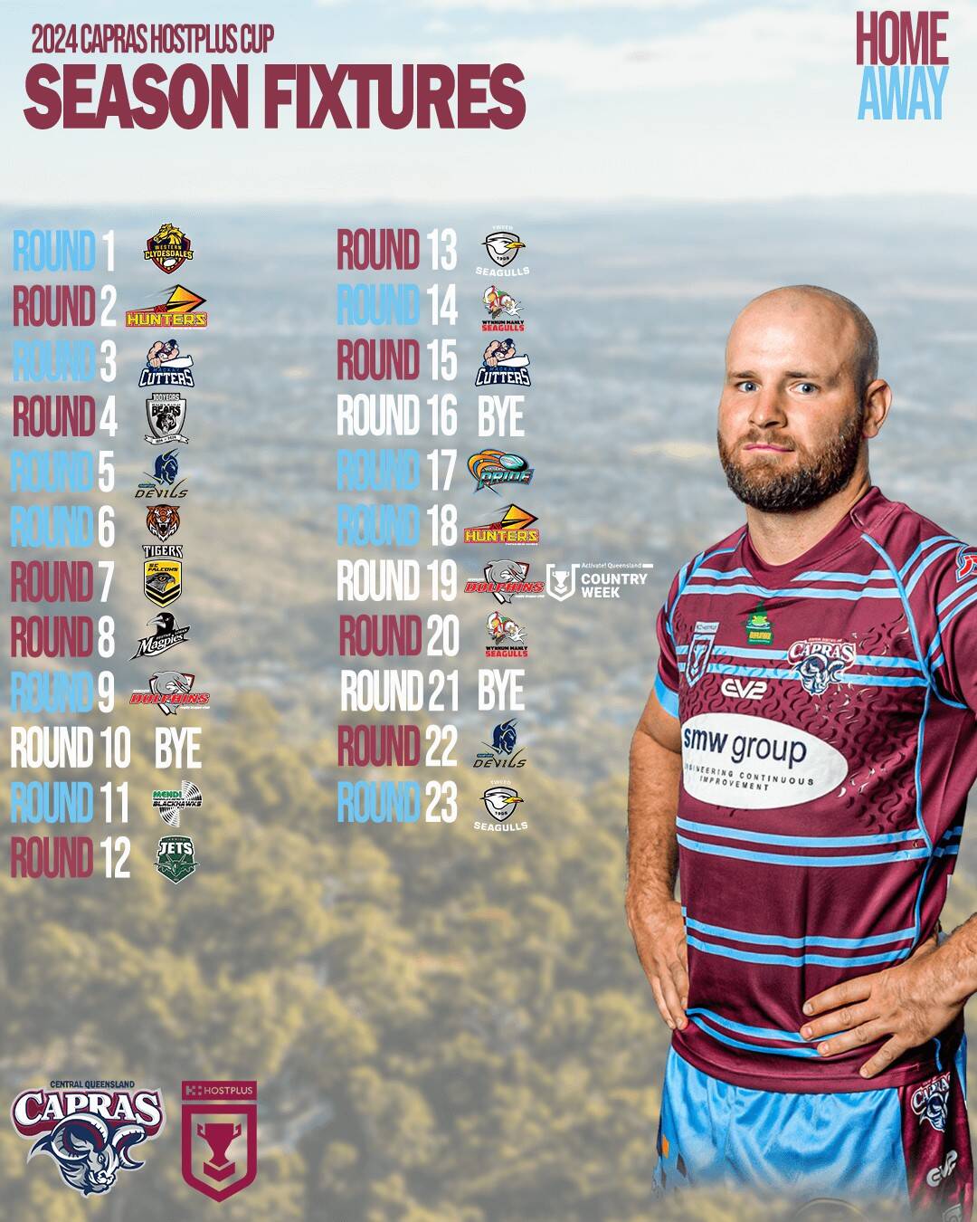 2024 HOSTPLUS CUP SEASON FIXTURES RELEASED! | Rockhampton Leagues Club ...