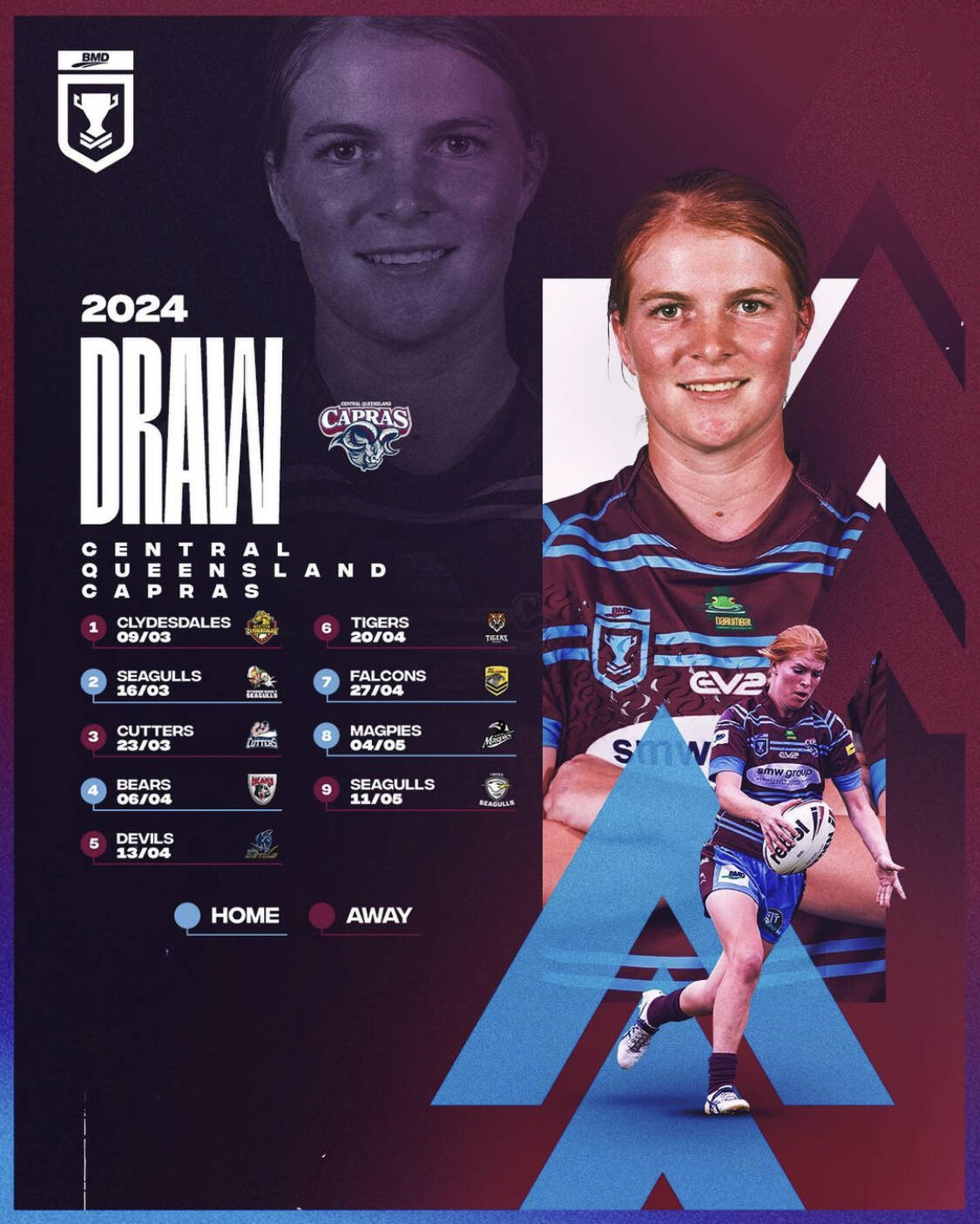 2024 BMD PREMIERSHIP SEASON FIXTURES RELEASED! | Rockhampton Leagues ...