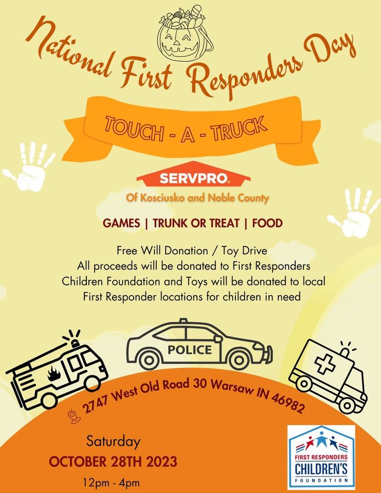 National First Responders Day Touch-A-Truck - Visit Kosciusko County