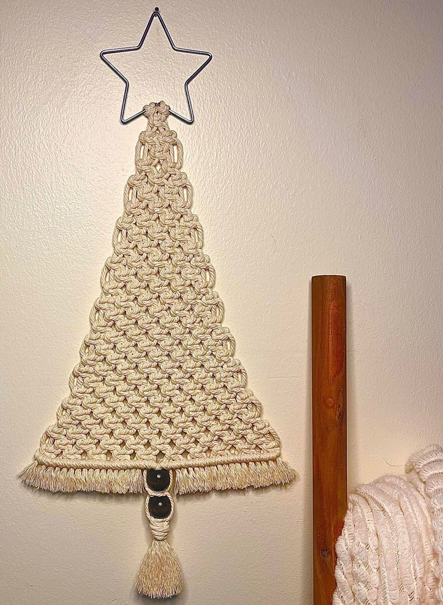 Create a Macrame Christmas Tree - Visit Kosciusko County