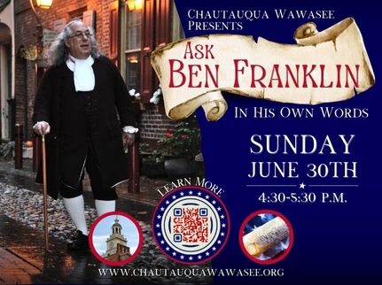Ask Ben Franklin: In His Own Words - Visit Kosciusko County