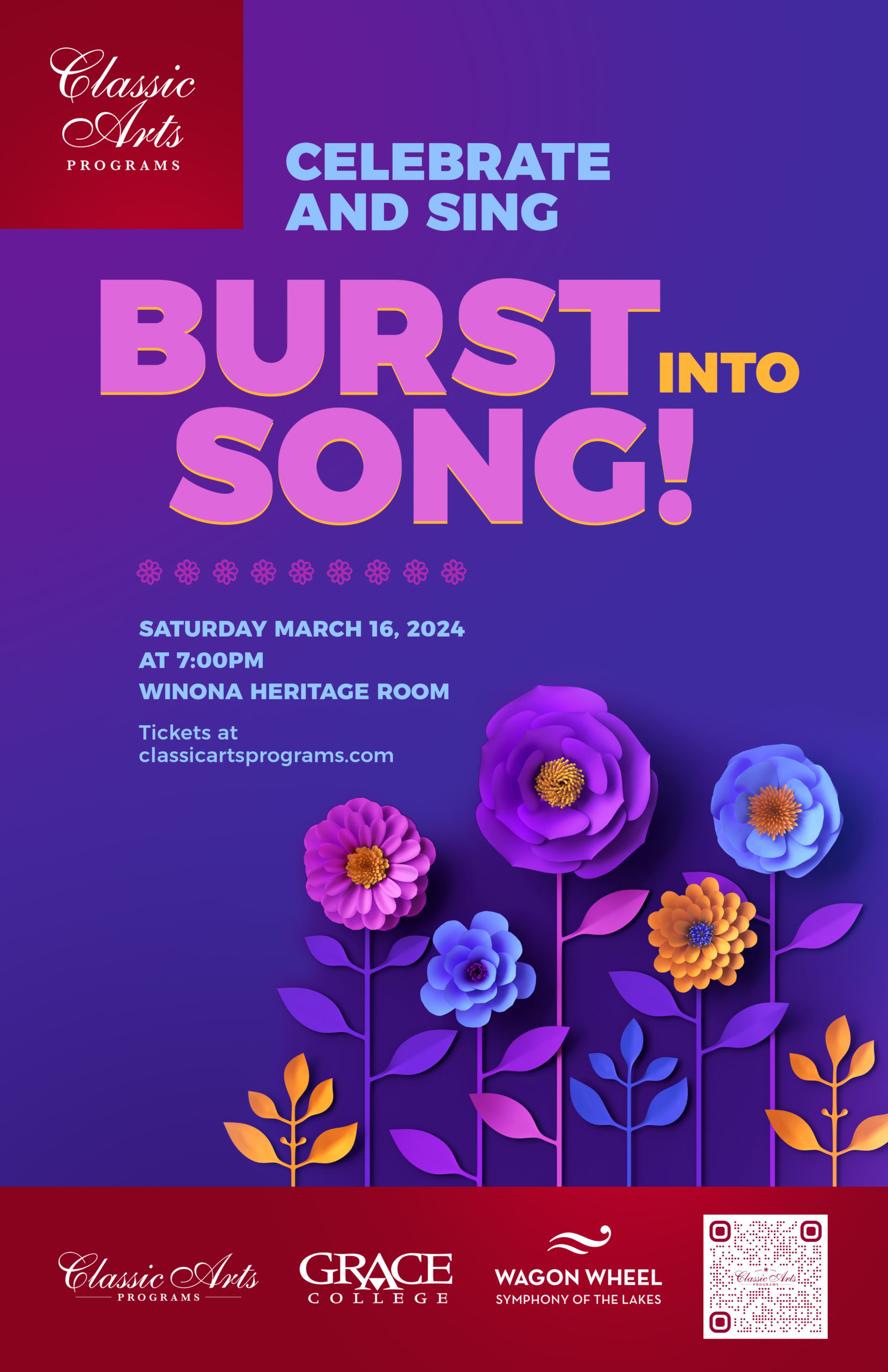 Celebrate and Sing: Burst Forth Into Song! - Visit Kosciusko County