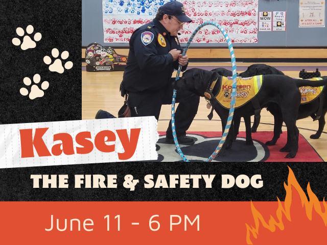 Kasey the Fire & Safety Dog - Visit Kosciusko County