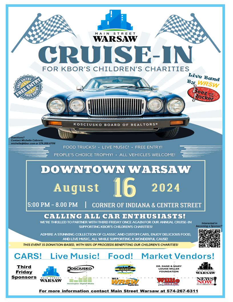 Car Show - Third Friday - Visit Kosciusko County