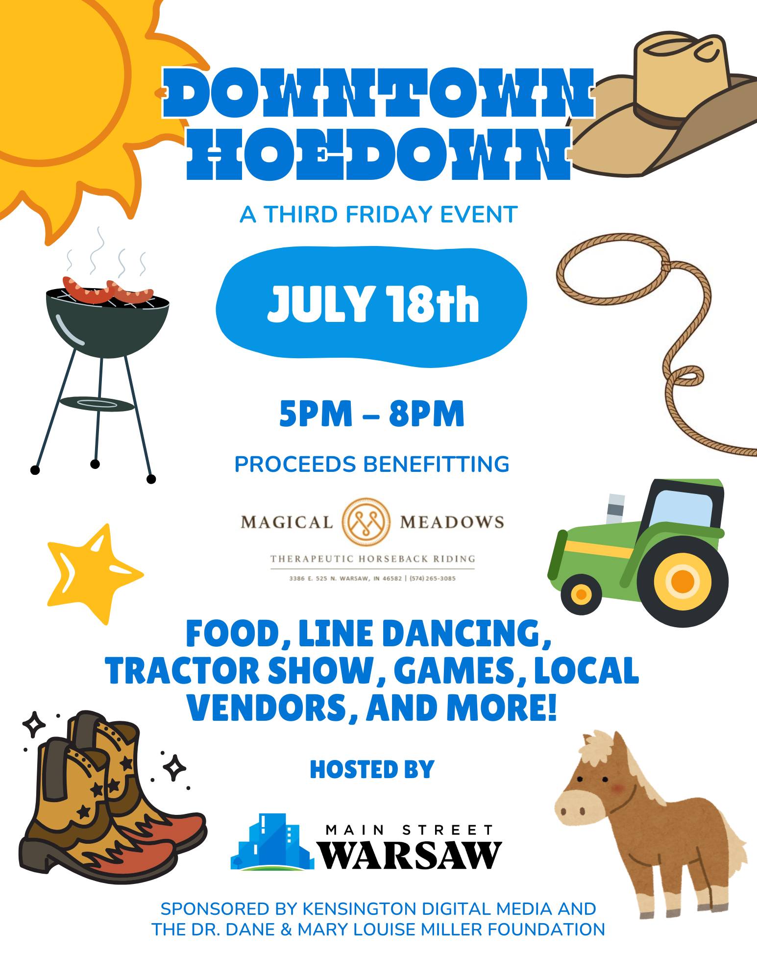 July Thid Friday: Downtown Hoedown - Visit Kosciusko County