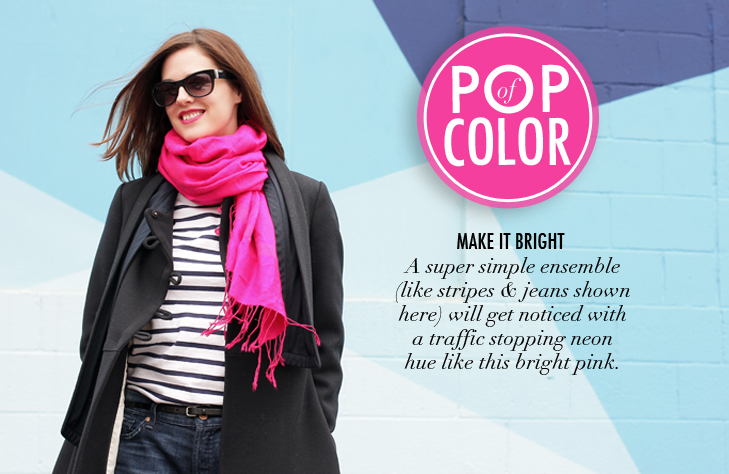 What I Wore : What I Wore: Pop of Color