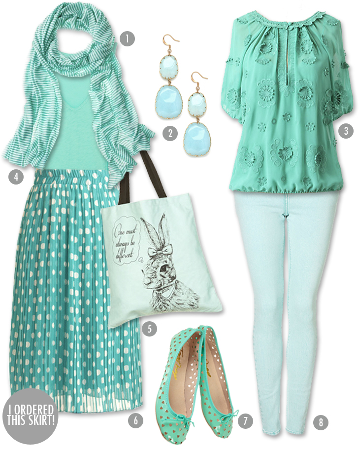 Shop The Trend: Minty Fresh on What I Wore