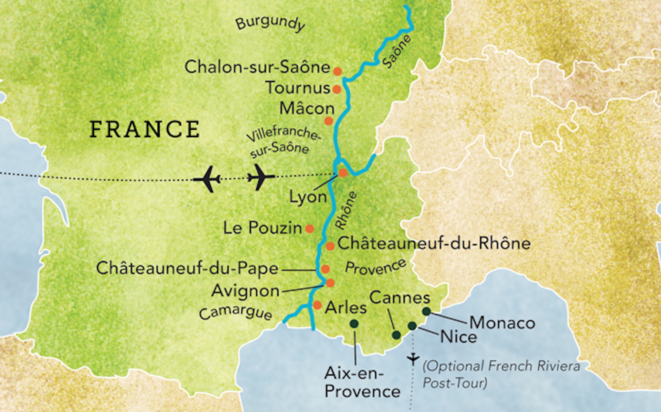 Flavors of Provence: A River Cruise | Washington and Lee
