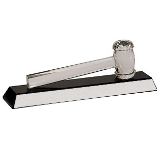 Crystal Gavel & Base Set | Awards International