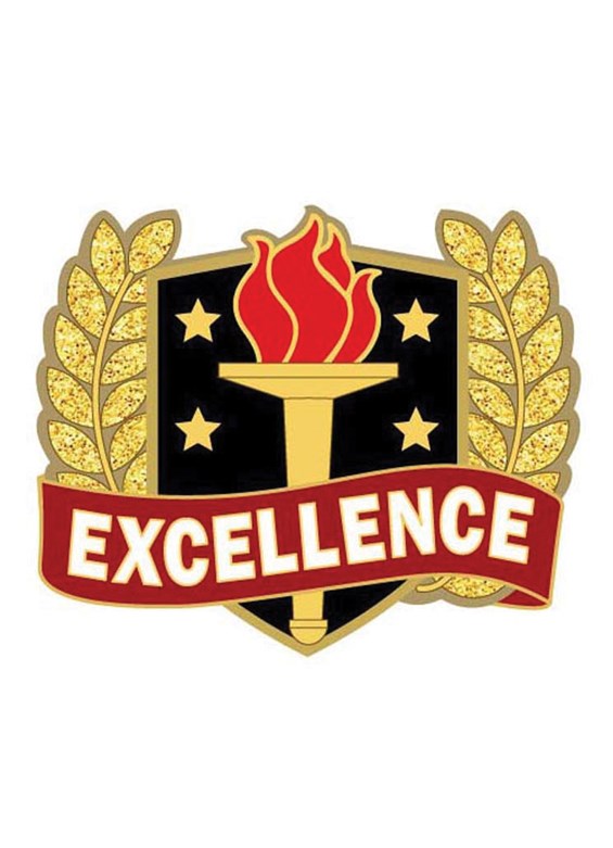 Excellence Scholastic Enamel Pin | Awards International