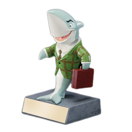 Sales Shark Bobblehead Trophy | Awards International