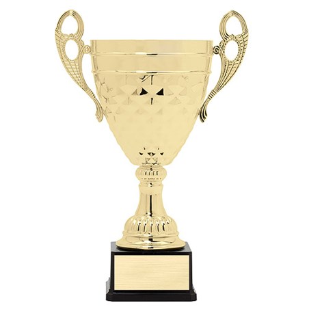 Gold Metal Cup w/ Synthetic Base - 5 Sizes | Awards International