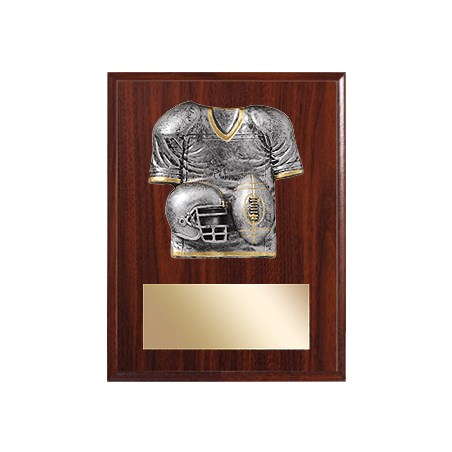 Resin Jersey Football Plaque | Awards International