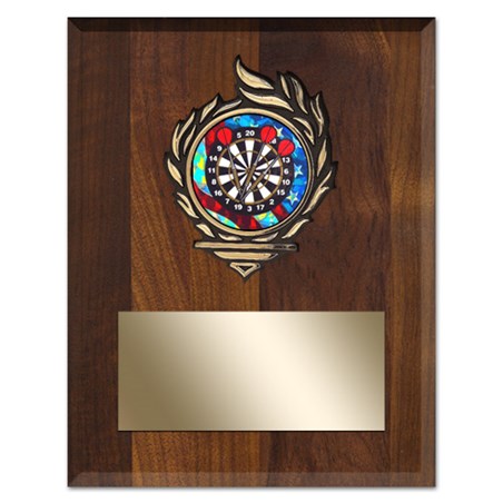 Victory Flame Darts Plaque | Awards International