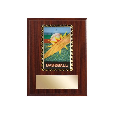 3D Action Baseball Plaque | Awards International