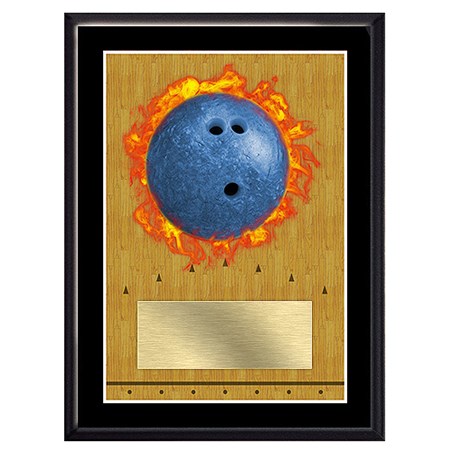 Exclusive Bowling Plaque - 4 Sizes | Awards International