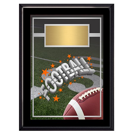 Exclusive Football Plaque - 4 Sizes | Awards International