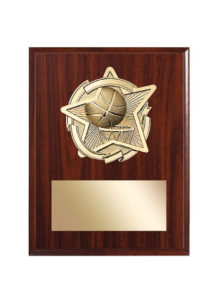 8" x 10" Basketball Plaque | Awards International