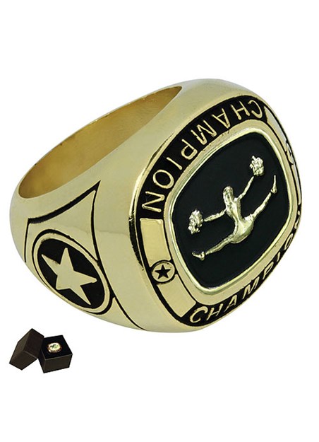 Gold Metal Cheer Ring - 5 Sizes | Awards International