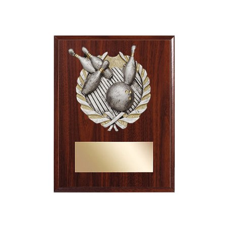 3D Resin Mount Bowling Plaque | Awards International