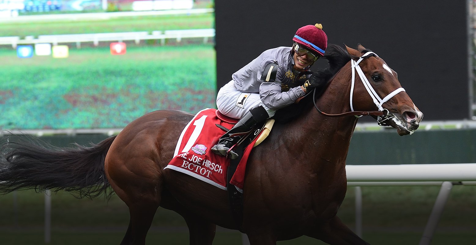 Ectot upsets Flintshire in G1 Joe Hirsch | Belmont Park