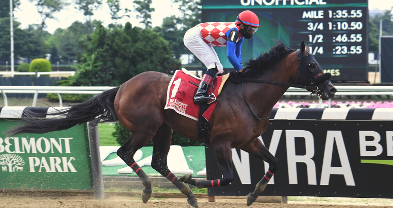 Celtic Striker bests Sonneman in Easy Goer match race | Belmont Park