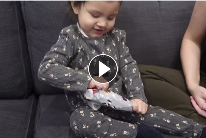 VIDEO: Toddler's Priceless Reaction to "Worst" Gift Ever By Her Dad Is ...