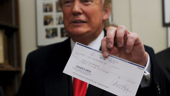 Donald Trump Just Donated His Salary to Fight Coronavirus, But What's ...