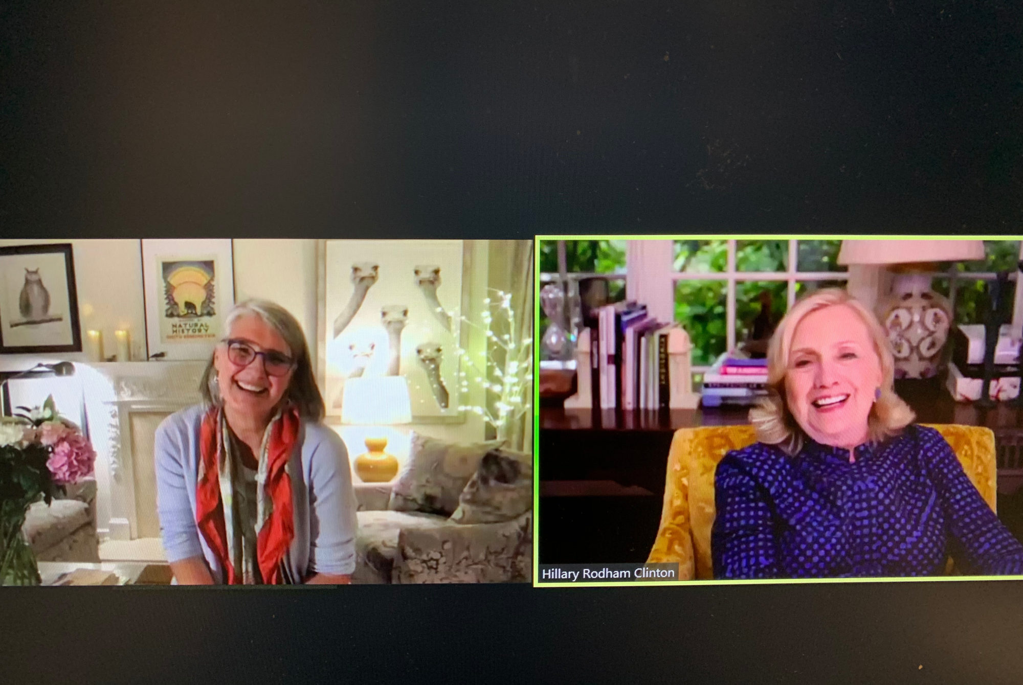 Hillary Clinton and Canadian Novelist Louise Penny Come Together To ...