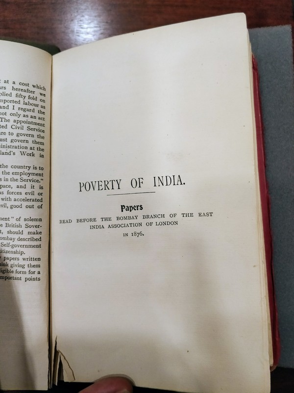 Material Bibliography · Theo Serlin - Poverty and Un-British Rule in ...