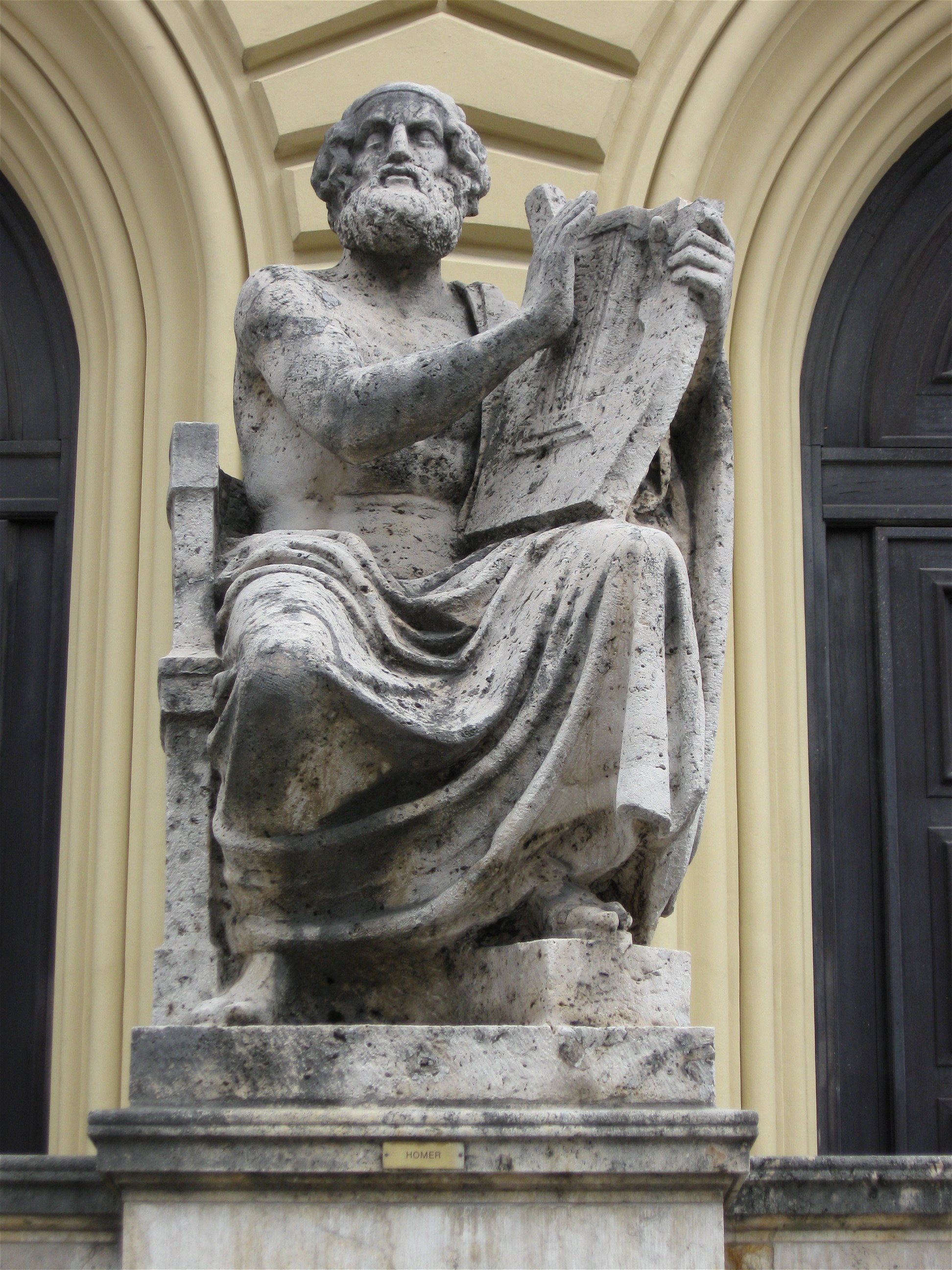 Statue of Homer · HUM 11c Omeka