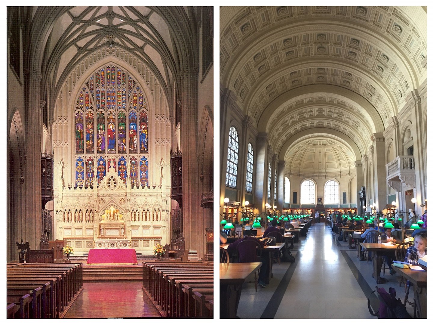 interiors of Church and Library · The Urban Imagination