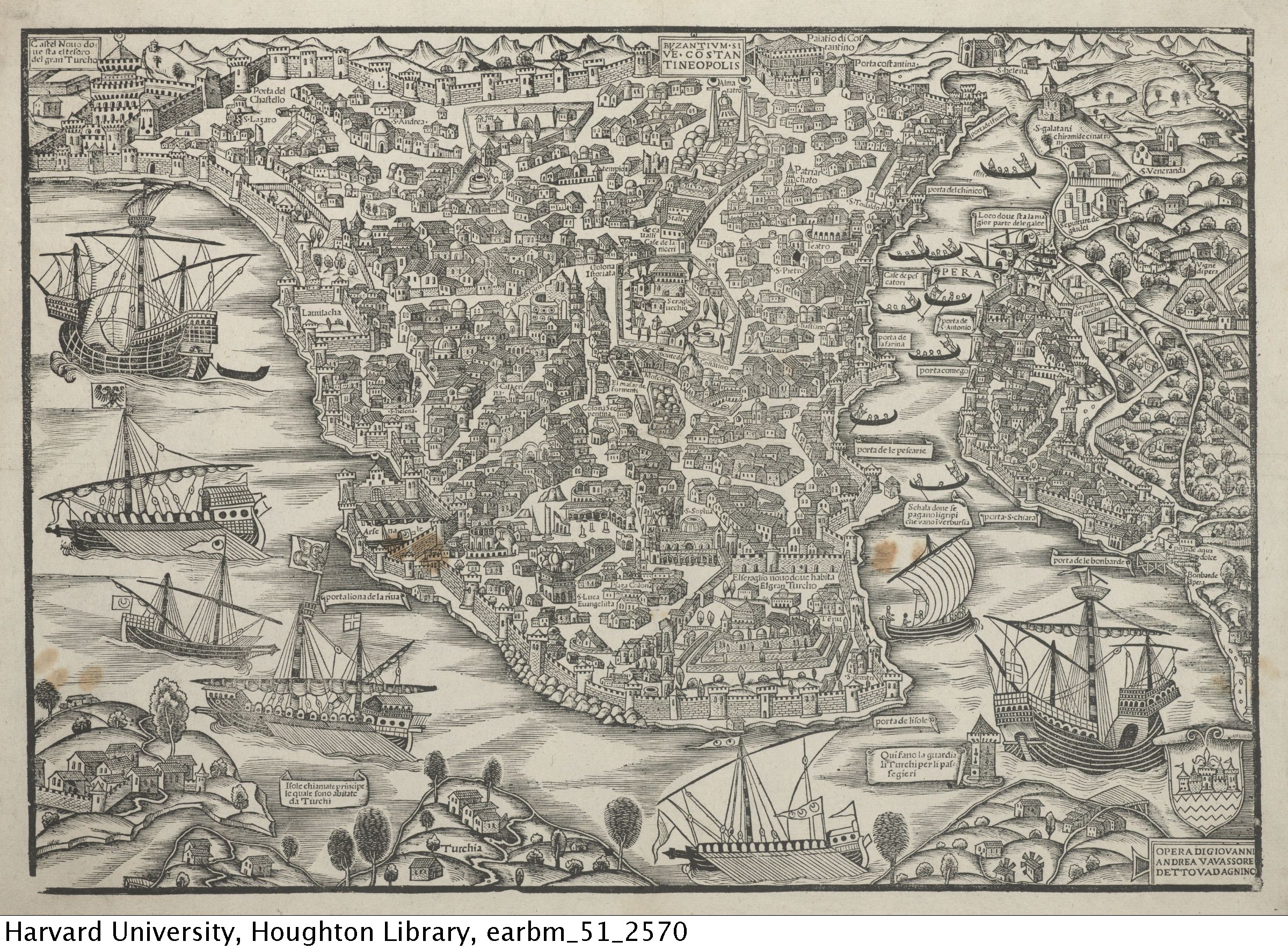 Map of Constantinople (15th century) · The Urban Imagination