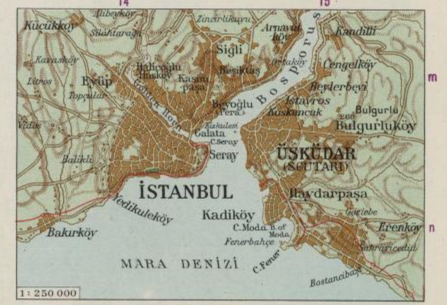 Map of Istanbul · The Urban Imagination