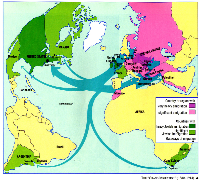 The "Grand Migration" (1880-1914) · Imperial Map