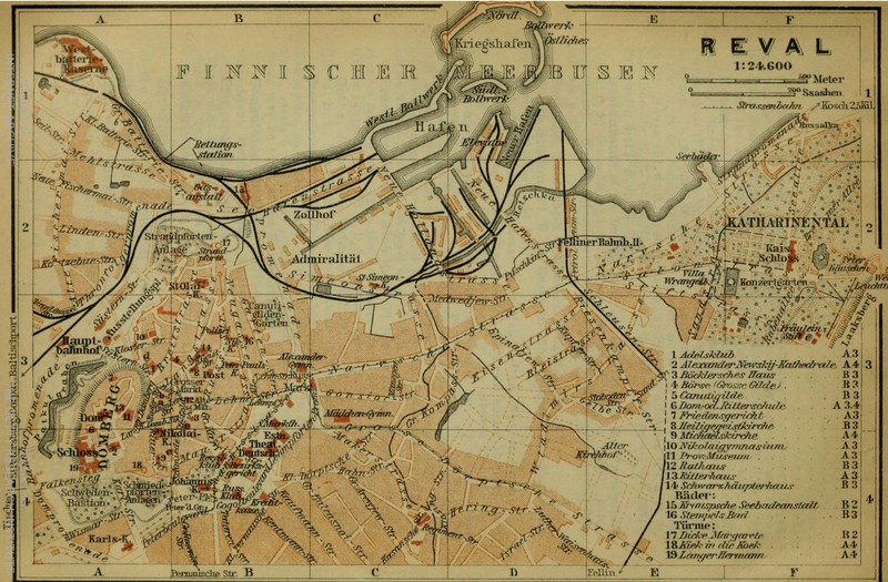 Reval (plan) · The Imperiia Project: Map Gallery Site