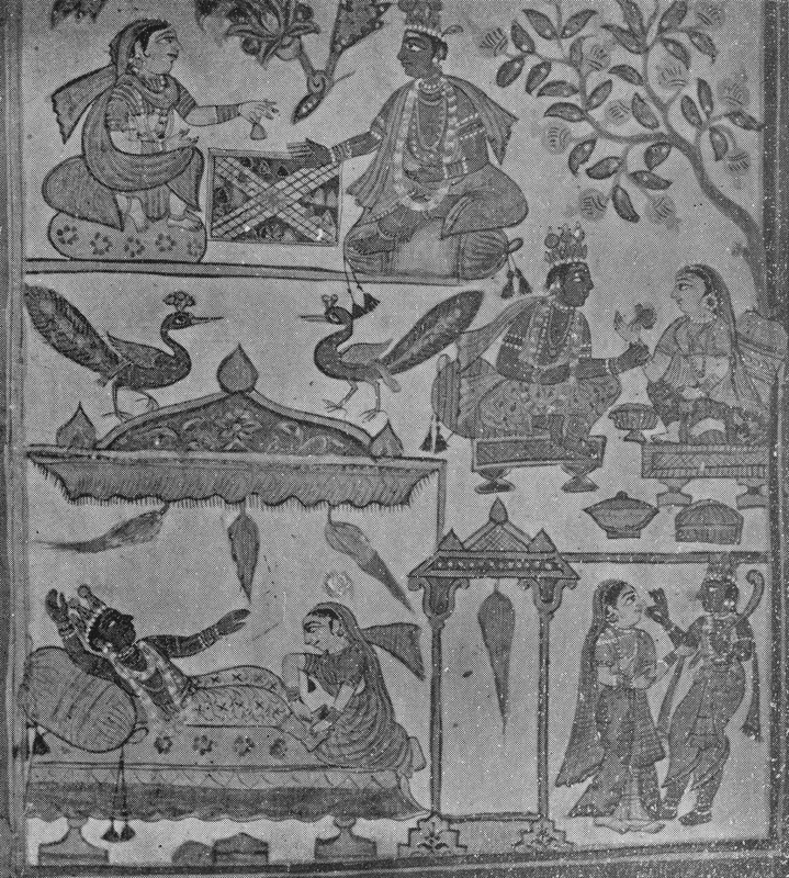Krishna's intimate life with Radha · Mapping Color