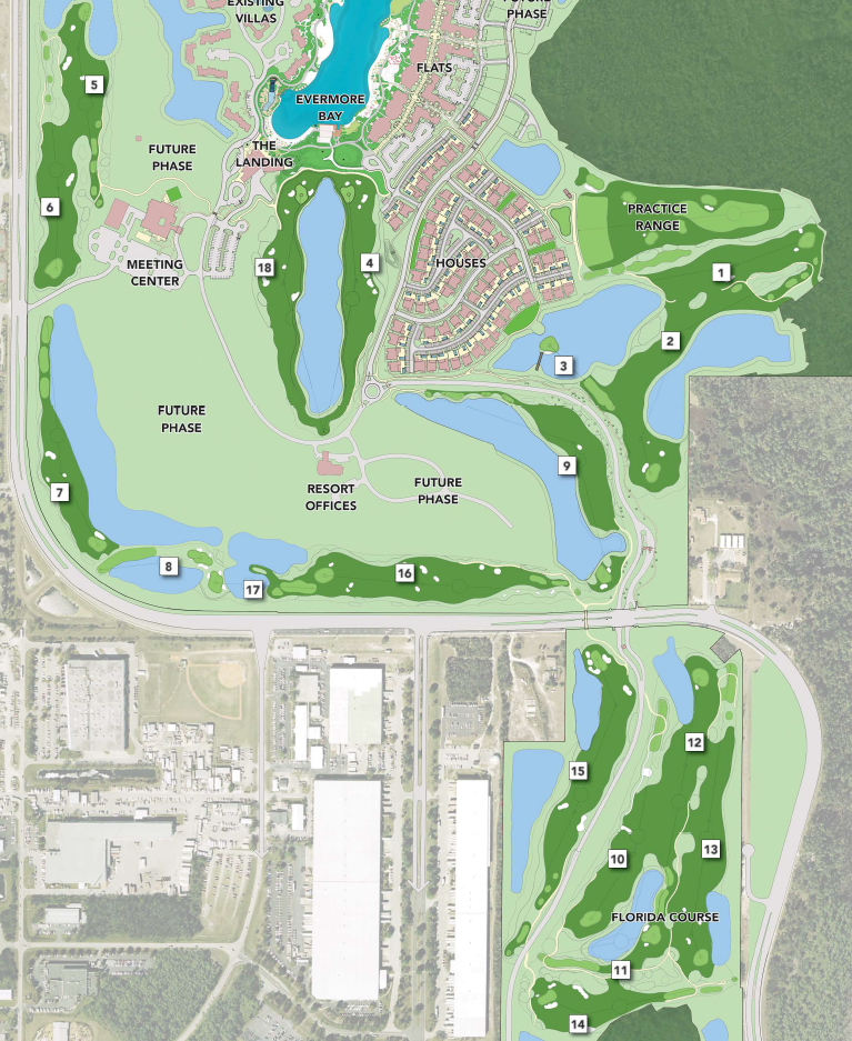 Cypress Course Map - Atlantic 10