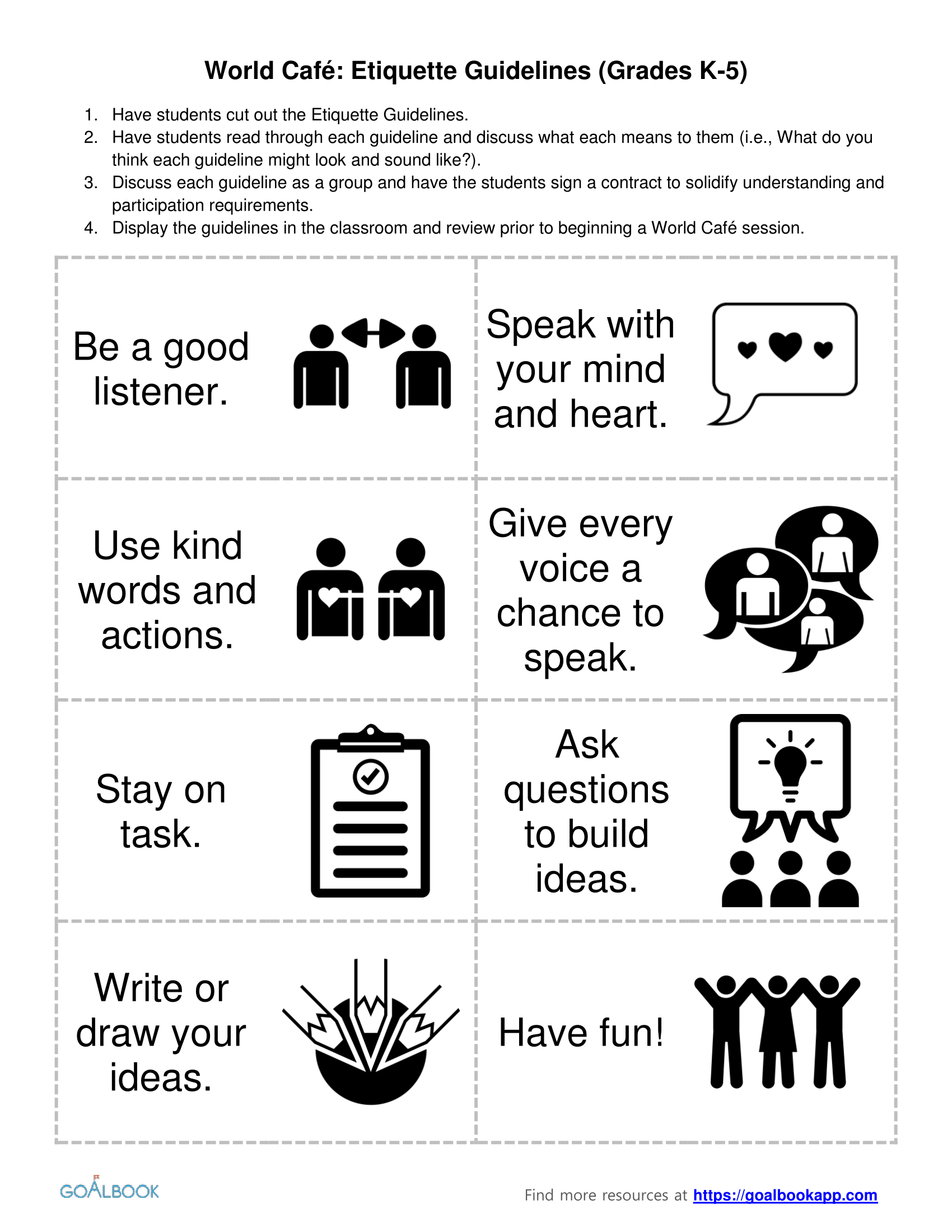 World Café | UDL Strategies