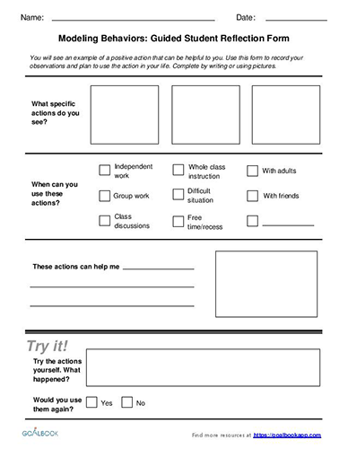 Modeling Behaviors | UDL Strategies