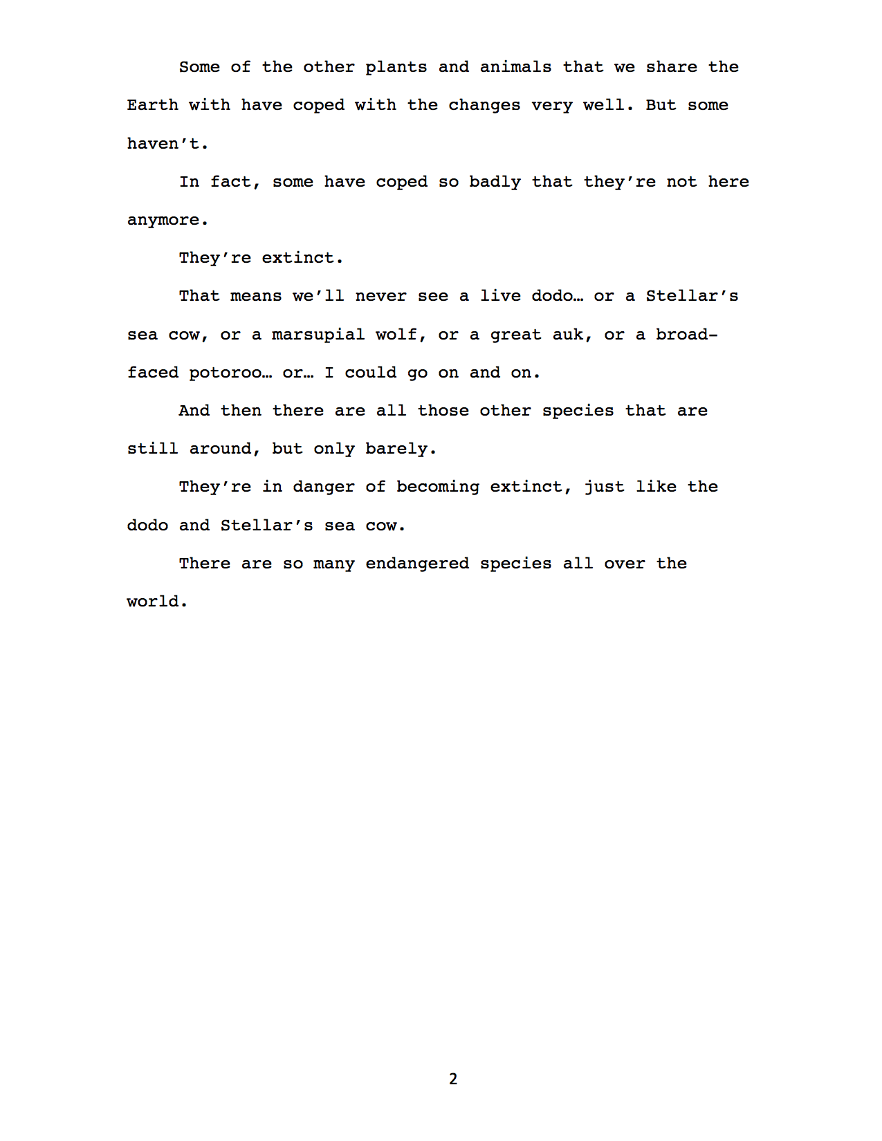 Ten Informational Texts: Endangered Animals | Goalbook Pathways